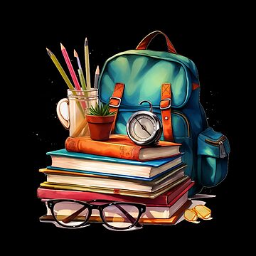 "Back to school, teaching, class, first day o school" Sticker for Sale ...