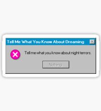 Error Stickers | Redbubble