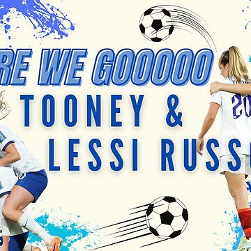 "Tooney & Lessi Russo!" Sticker for Sale by ShayMCR93 | Redbubble