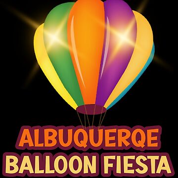 "Albuquerque Balloon Fiesta " Sticker for Sale by star-boutique | Redbubble