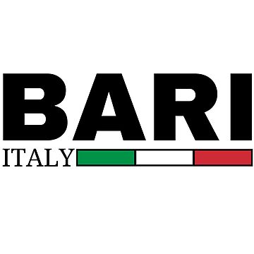 "Bari City, Italy" Sticker for Sale by Travelers Verse | Redbubble
