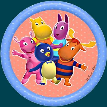 "backyardigans " Sticker for Sale by OdessaRussel | Redbubble