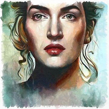 "A new look at Kate Winslet" Sticker for Sale by bogfl | Redbubble