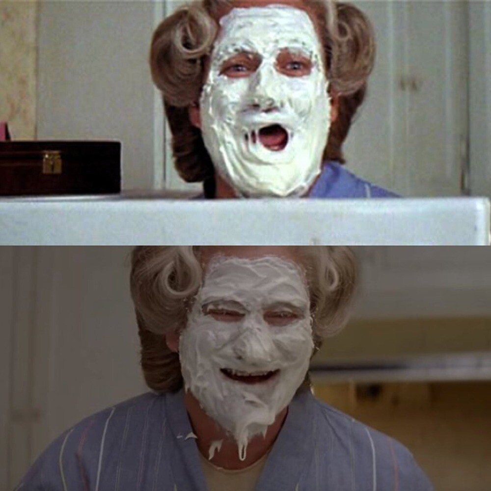 "Hellooooo robin Williams mrs doubtfire" by Shayahnnabavian | Redbubble