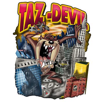 "TAZ DEVIL" Sticker for Sale by hidafabilah | Redbubble