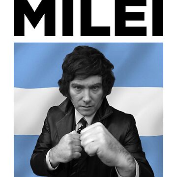 "Javier Milei for Argentina President 2023" Sticker for Sale by ...