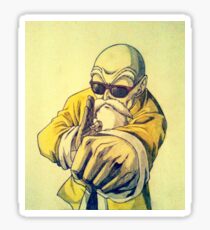 Master Roshi Stickers | Redbubble