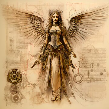 " Ancient Designs and Drawing Of Clockwork Angels " Sticker for Sale by ...