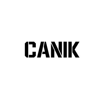 "Canik label" Sticker for Sale by Filip Branch | Redbubble