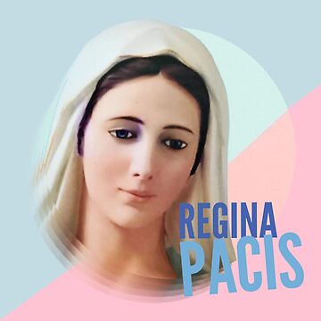 "Virgin Mary Kraljica mira Regina pacis Medjugorje" Sticker for Sale by ...