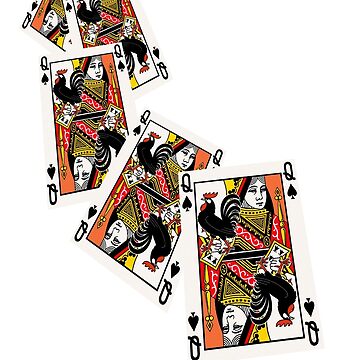 "QOS cards full winning hotwife hand " Essential T-Shirt for Sale by ...