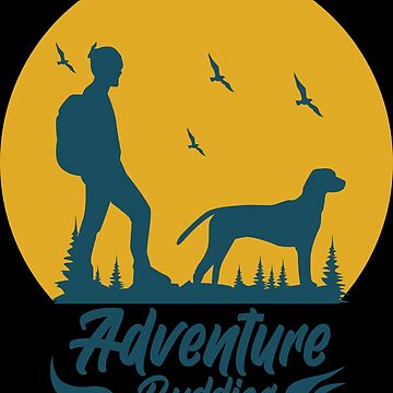 "Adventure Buddies " Sticker for Sale by Yassou-Shop | Redbubble
