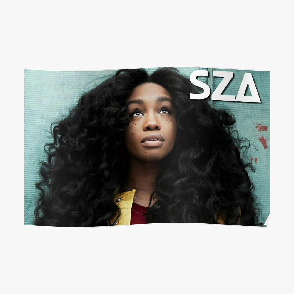 "SZA" Poster by tillerxtubbies | Redbubble
