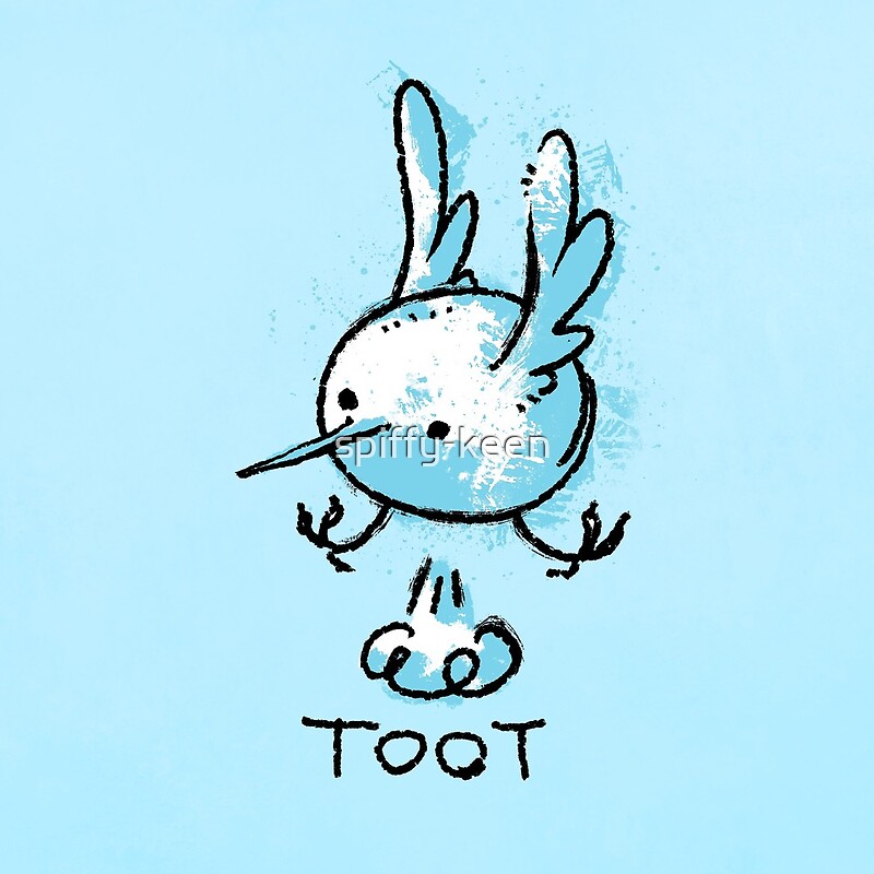 "TOOT Bird" by spiffy-keen | Redbubble