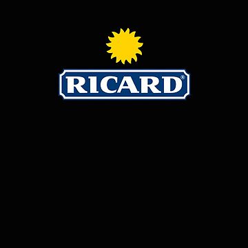Sticker for Sale avec l'œuvre « ricard merchandising » de l'artiste ...