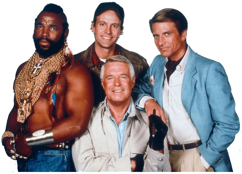 "A-Team Cast" by vapormoon | Redbubble
