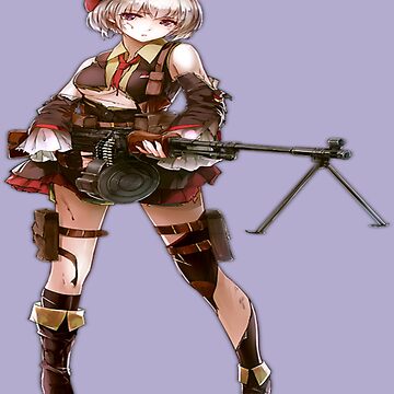 "rpd girls frontline sexy anime chick" Throw Pillow for Sale by ...