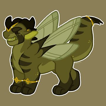 "Queen Wasp - WOF Wings of Fire" Sticker for Sale by Studio Maverick ...