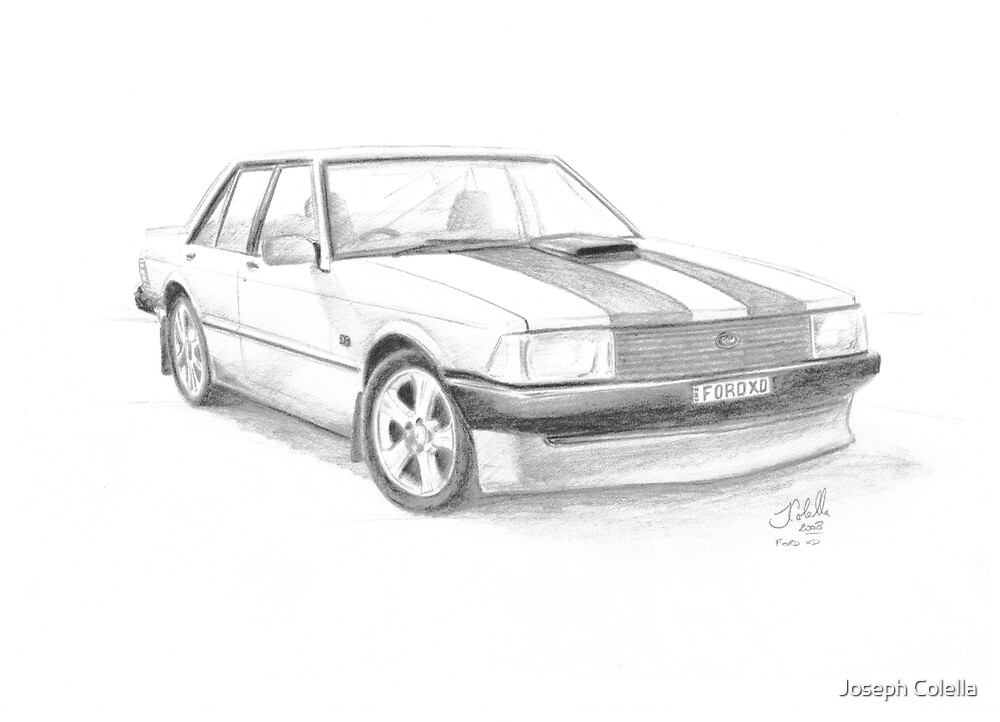 "Ford XD Falcon" von Joseph Colella | Redbubble