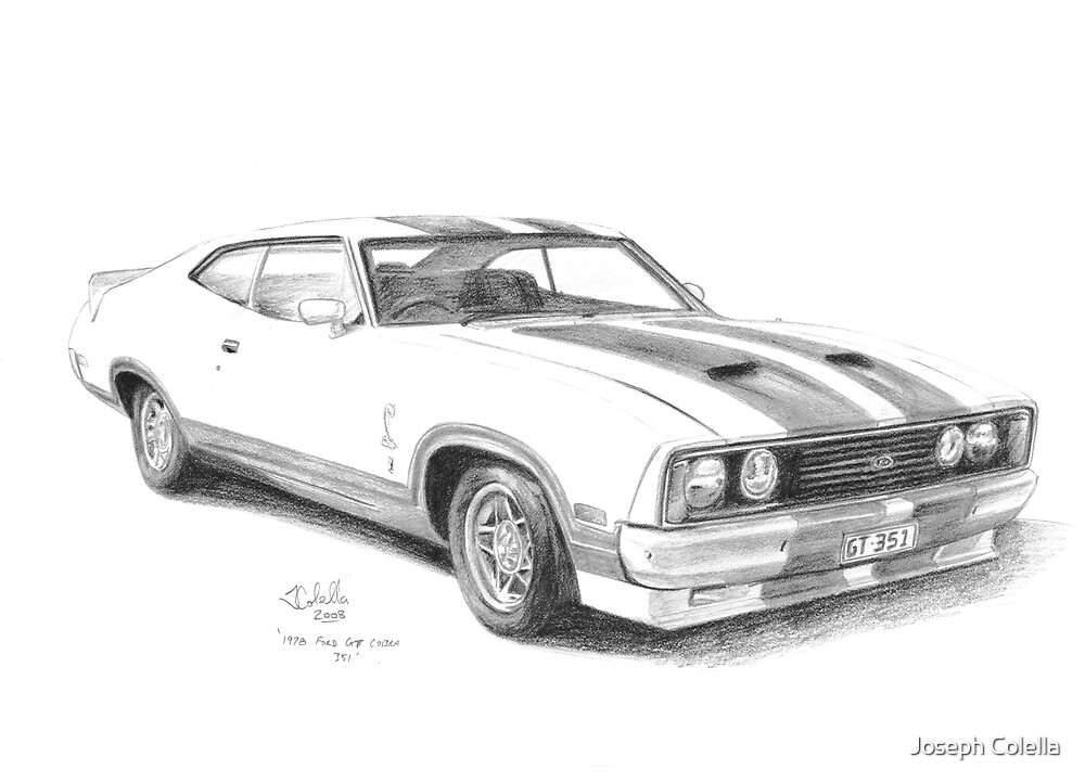 "1978 Ford GT Falcon XC Cobra" by Joseph Colella | Redbubble