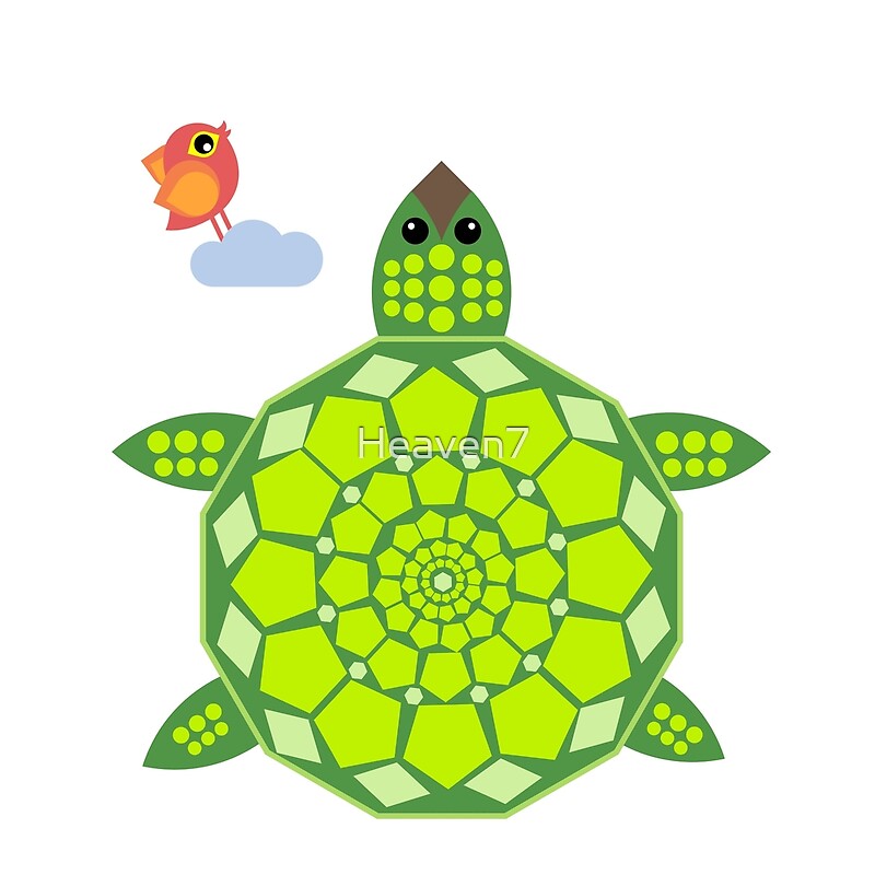 "Mrs. Turtle" by Heaven7 | Redbubble