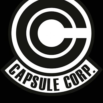 "Capsule corp original logo " Sticker for Sale by AlphonBrun | Redbubble