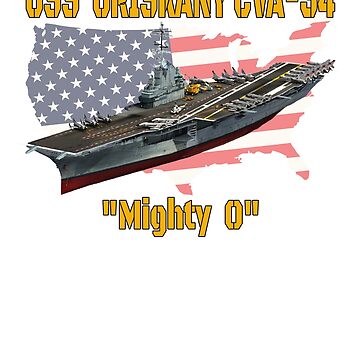 "Aircraft Carrier USS Oriskany CVA-34 Veteran Day Father Day" Sticker ...