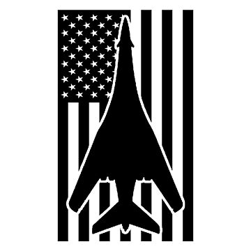 "B-1 Lancer Bomber "BONE" American Flag Sticker" Sticker for Sale by ...