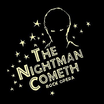 "The Nightman cometh Logo" Essential T-Shirt for Sale by Emily ...