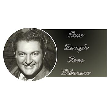 "Liberace" Sticker for Sale by Scoobertiii | Redbubble