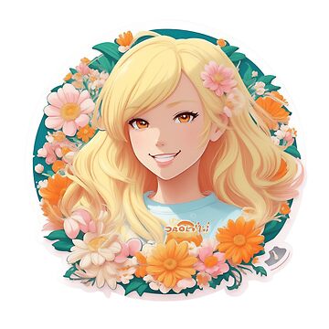 "Barbie Blonde Girl Sticker" Sticker for Sale by Antagonias | Redbubble