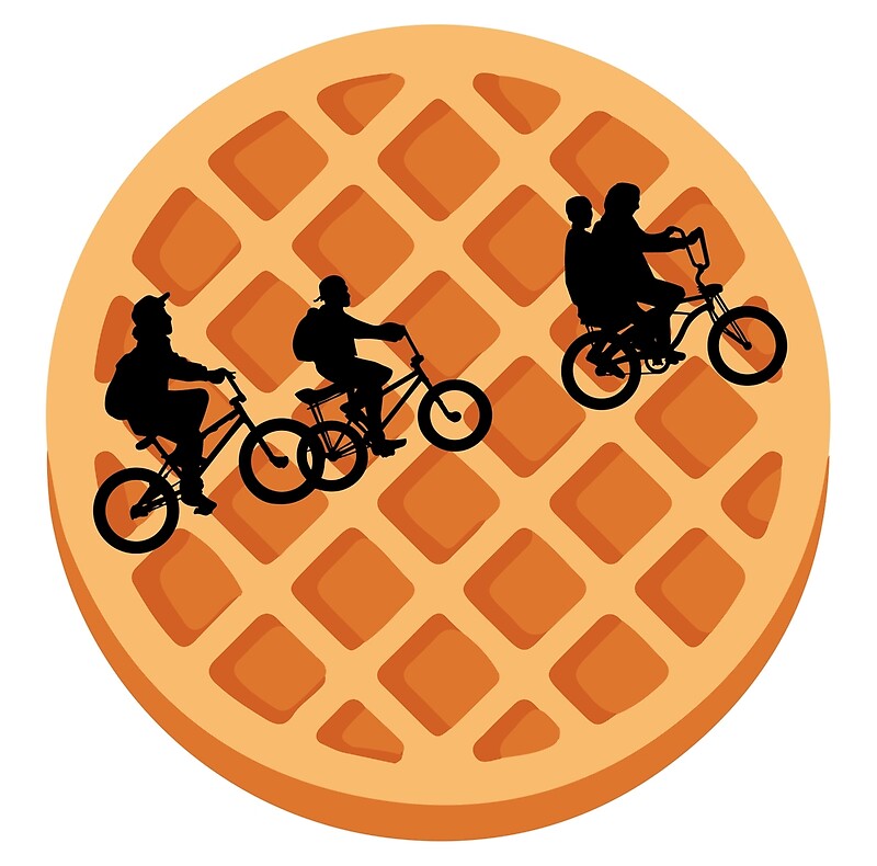 "Stranger Things - Eggo Moon" by KH-Designs | Redbubble