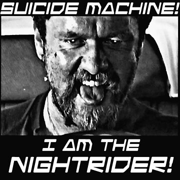 "Nightrider " Sticker for Sale by ChayaLemke1 | Redbubble