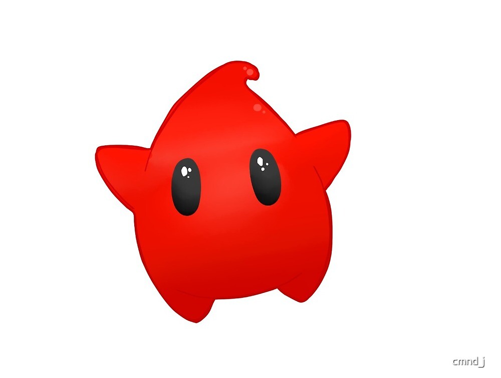 "Red Luma" by Jay Bach | Redbubble