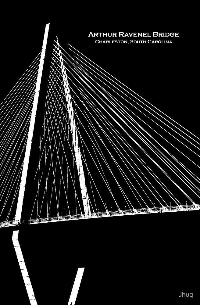 "Ravenel Bridge" by Jhug | Redbubble