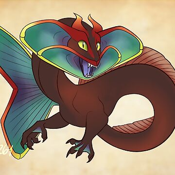 "Sarcastic Fringehead Dragon" Art Board Print for Sale by Sylph264 ...