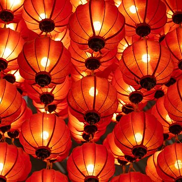 "Japanese Red lamp" Poster for Sale by Macho-Shop | Redbubble