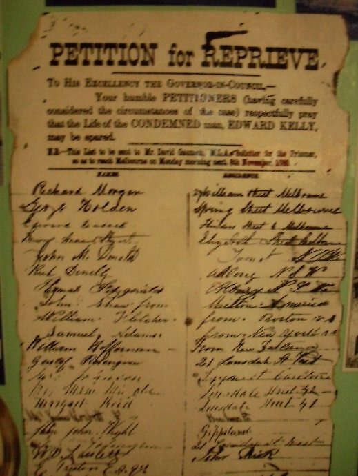 "Petition for Reprieve Ned Kelly" by LilyMunroe | Redbubble