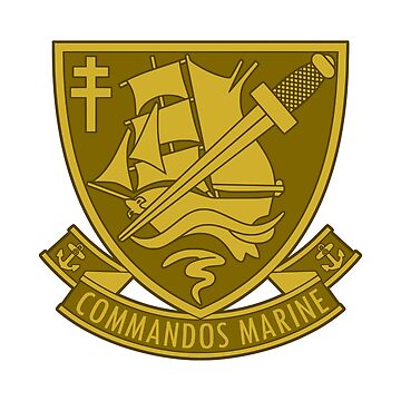"French Marine Commandos Badge" Sticker for Sale by sirglennbo | Redbubble