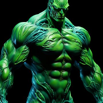 "Alien Monster Bodybuilder" Sticker for Sale by JLCableStudio | Redbubble