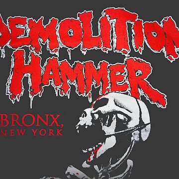 "Demolition Hammer" Essential T-Shirt for Sale by rippingthrash | Redbubble