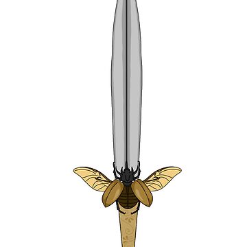 "Rhino Beetle Short Sword" Sticker for Sale by Vivacious-Bee | Redbubble