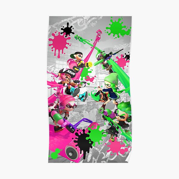 Splatoon Posters | Redbubble