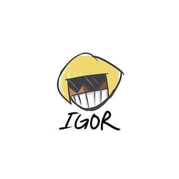 "Igor Design" Sticker for Sale by dmulacek | Redbubble