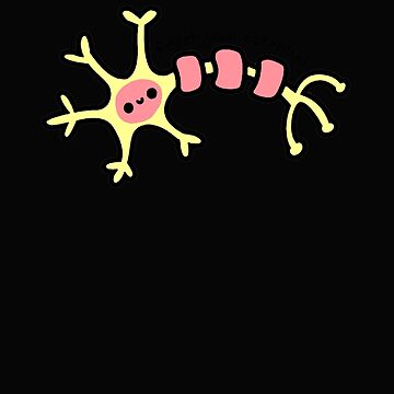 "Reach your potential - Cute Neuron - Psychology " Sticker for Sale by ...