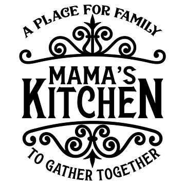 "Mama’s kitchen" Art Print for Sale by EdnaGarcia | Redbubble