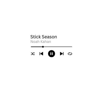 "Stick Season" Sticker for Sale by mxgrace | Redbubble