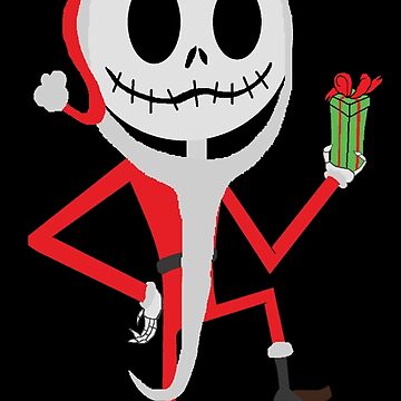 "the nightmare before christmas santa jack" Sticker for Sale by ...