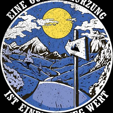 "Hiking shortcut pathfinder pathfinder mountains detour " Sticker for ...