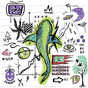 "Shark - Homework" Sticker for Sale by Linco-MV | Redbubble